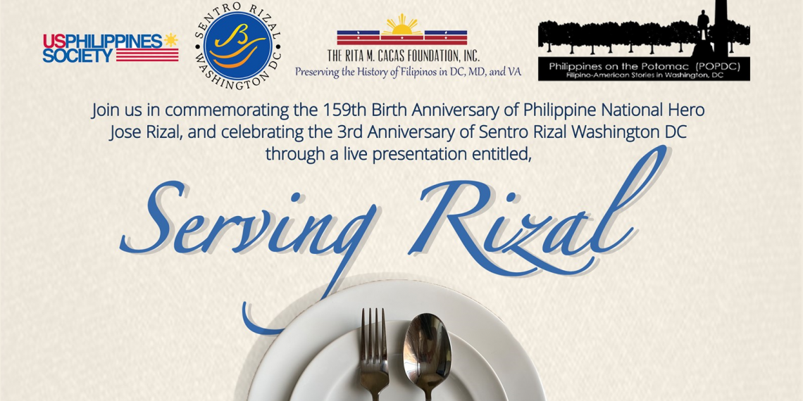 June 19: A LIVE Event “Serving Rizal” | Celebrate the 159th Birth ...